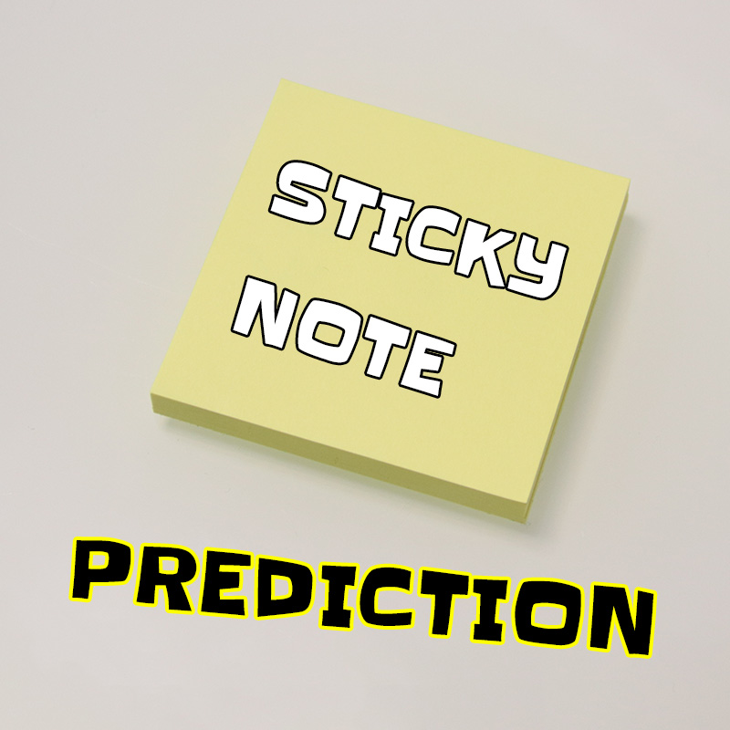 Sticky Note Prediction - Magic Trick - China Magic Shop