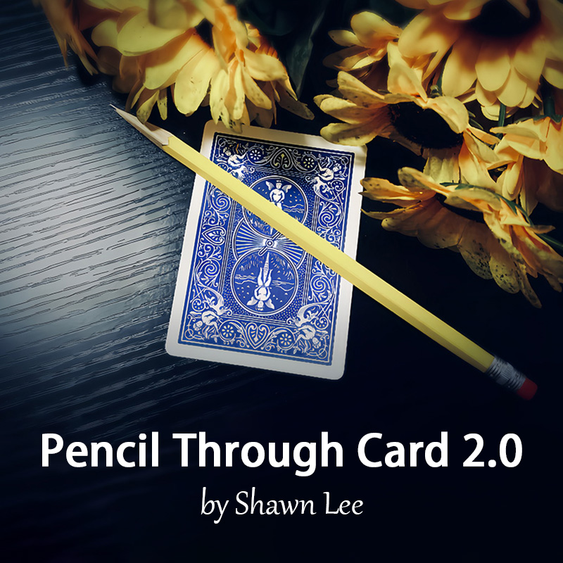 Pencil Through Card 2.0 by Shawn Lee - Magic Trick - China Magic Shop