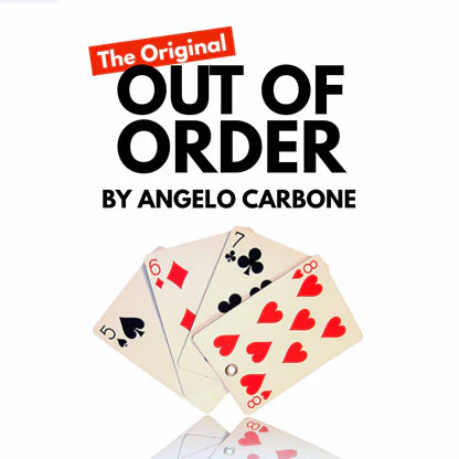 Out of Order by Angelo Carbone - Magic Trick - China Magic Shop
