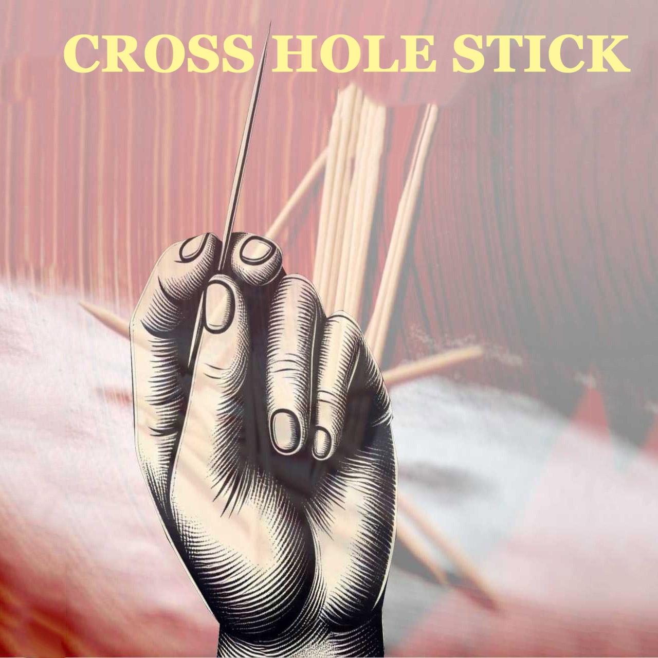 Cross Hole Stick- Magic Trick - China Magic Shop
