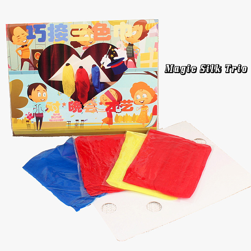 Magic Silk Trio – Magic Trick for Parties and Performances