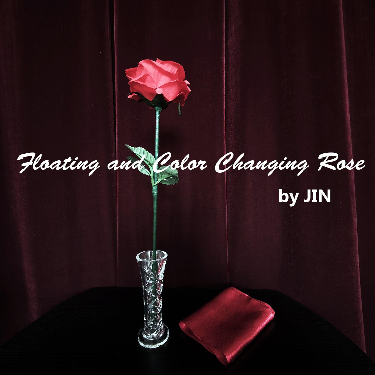 Floating and Color Changing Rose by JIN - Magic Trick - China Magic Shop