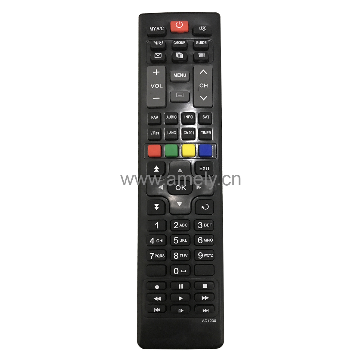 US$ 2.70 - AD1230 Use for DIALOG TELEVISION TV remote control - China ...