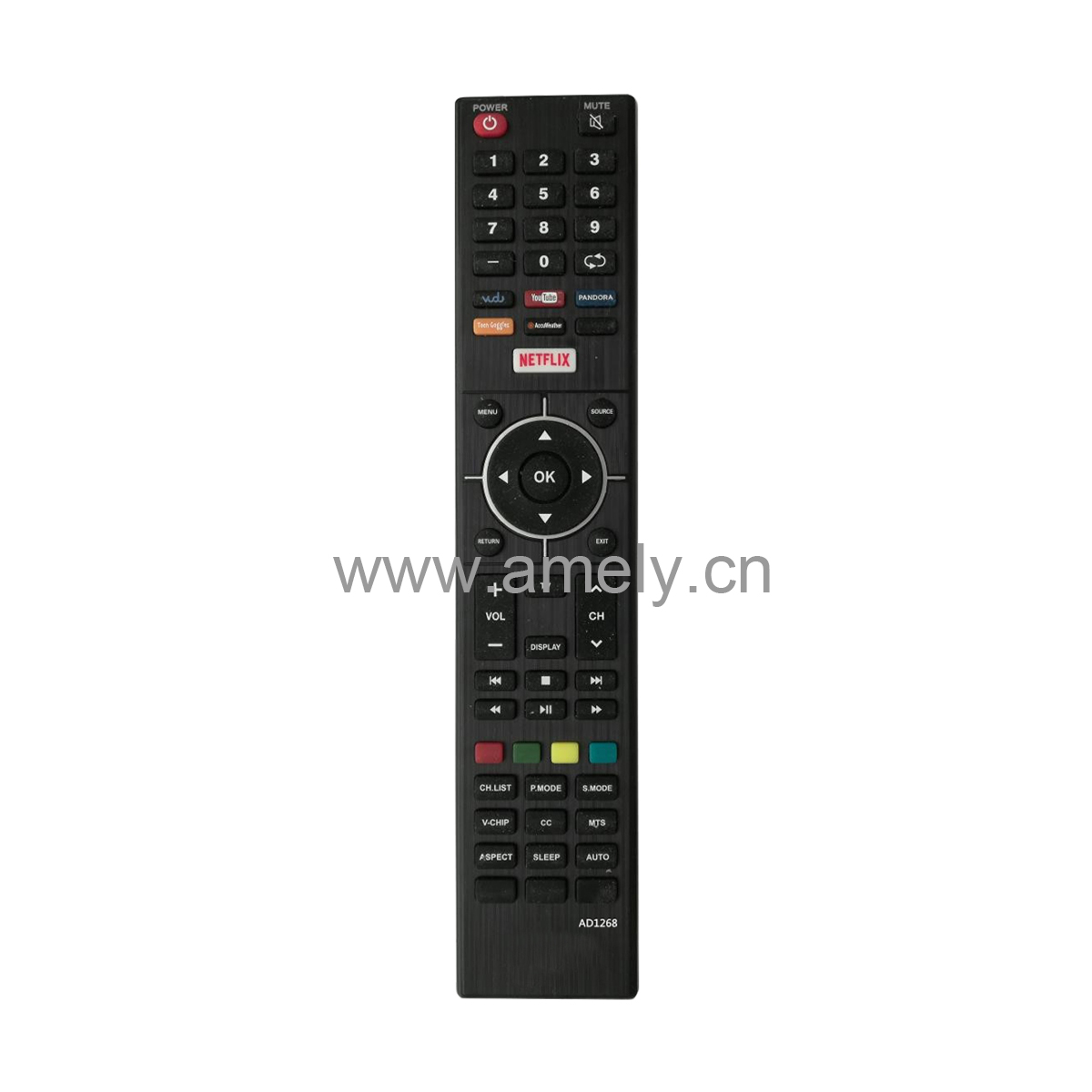 US$ 3.80 - AD1268 / Use for ATVIO TV remote control - China Amely ...