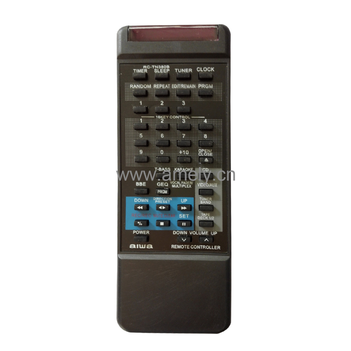 US$ 1.80 - RC-TN380B / Use for AIWA TV remote control - China Amely ...