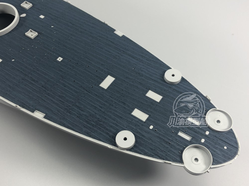 EUR€ 33.00 - 1/350 Scale Blue Wooden Deck Masking Sheet for Very Fire Montana VF350913 Model ...