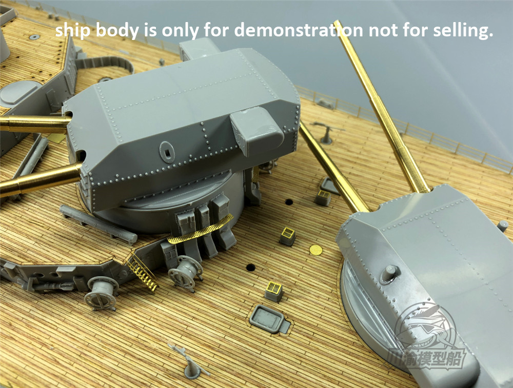 EUR€ 110.00 - Super Upgrade Set for Trumpeter 03702 1/200 Scale German ...