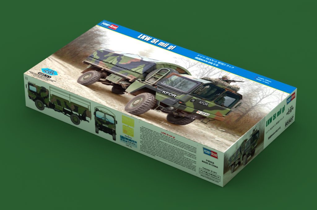 EUR€ 64.99 - HobbyBoss 85507 1/35 Scale German Army LKW 5t mil gl Truck ...