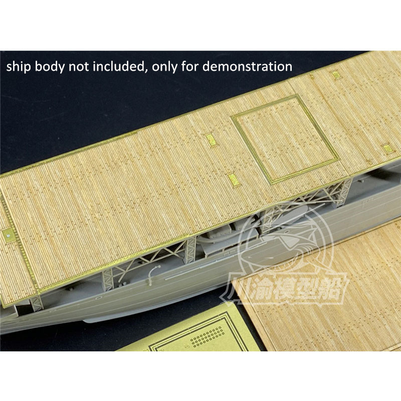 US$ 22.00 - 1/350 Scale Wooden Deck Masking Sheet PE for Trumpeter 05631 USS Langley CV-1 Model ...