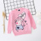 Toddler Girl Knit Pullover Sweater Peppa Pig Pattern