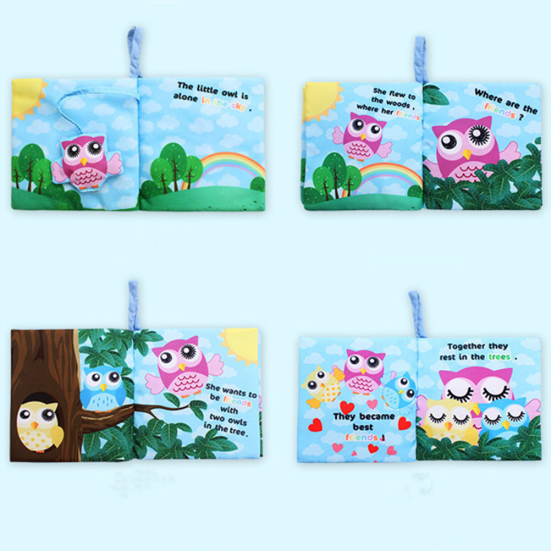 Baby's First 3D Cloth Book Busy Day