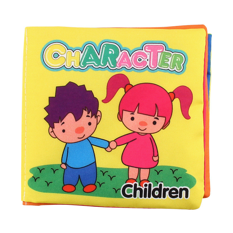 Baby's First Touch and Feel Soft Cloth Book Set 6 Packs