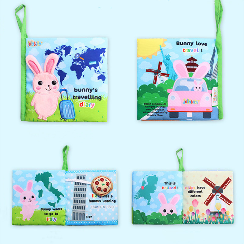 Baby's First 3D Cloth Book Busy Day