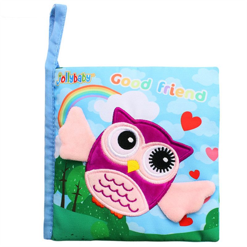 Baby's First 3D Cloth Book Busy Day