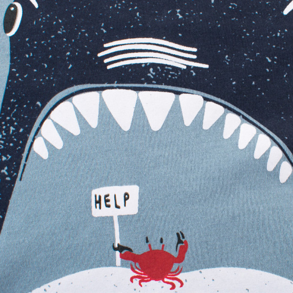 Boys Print Shark T-shirt