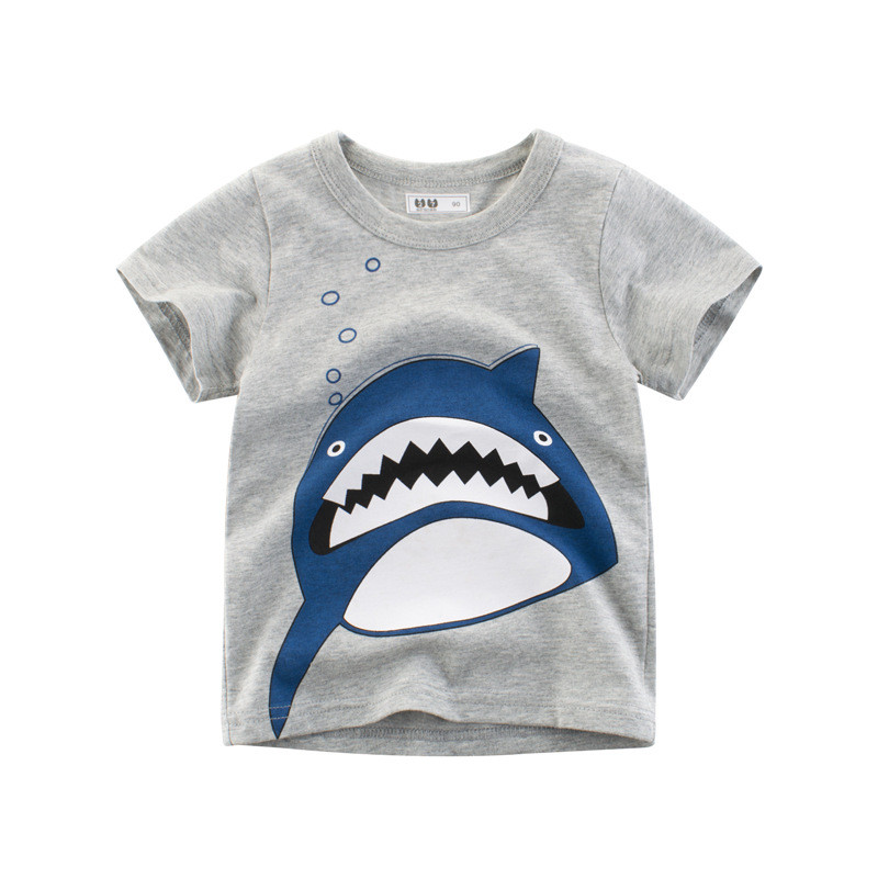 Boys Print Shark T-shirt
