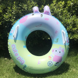 Toddler Kids Pool Floats Inflatable Swimming Rings Print Peppa Pig