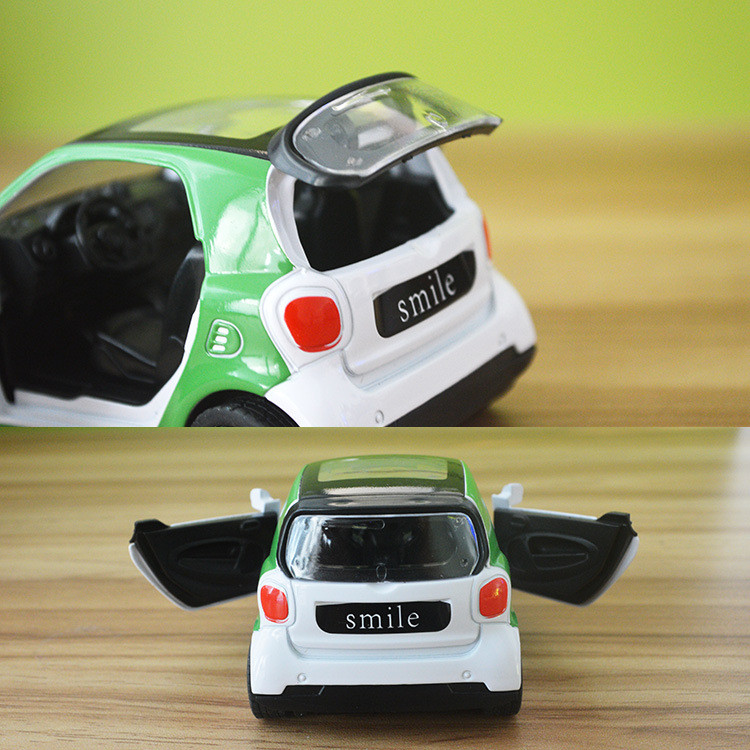 Kid Smart Model Vehicles Cars Alloy Pull Back Toy Car With Sound and ...