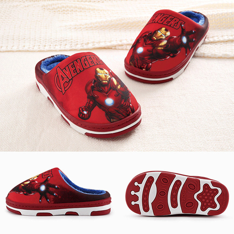 Toddlers Kids Marvel Captain America Iron Man Warm Winter Home House ...