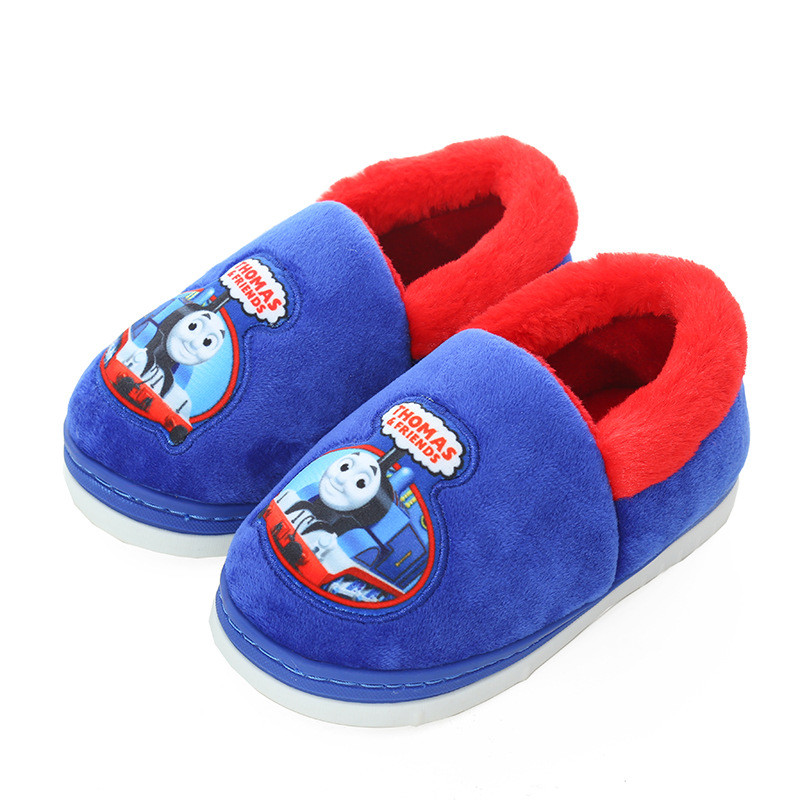 Toddlers Kids Thomas Train Warm Winter Home House Slippers Shoes