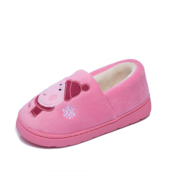 Toddlers Kids Christmas Peppa Pig Warm Winter Home House Slippers Shoes