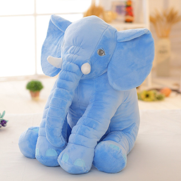 Comfort Pillow Elephant Soft Stuffed Plush Animal Doll for Kids Gift