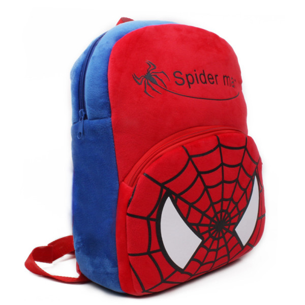 Kindergarten School Backpack Red Spider Man School Bag For Toddlers Kids