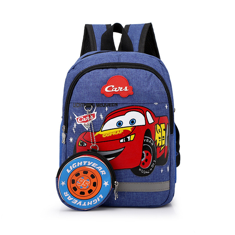 School Backpack Cars School Bag For Kids