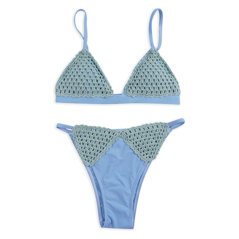 Women Swimsuit Crocheted Bikinis Sets Swimwear