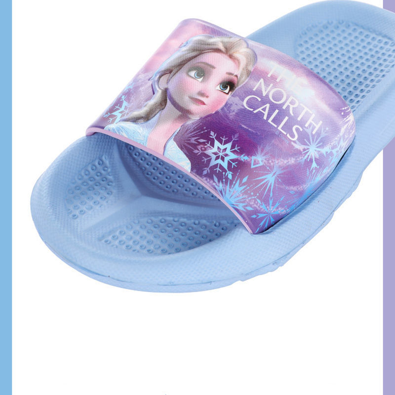 Toddlers Kids Frozen Beach Home Summer Slippers
