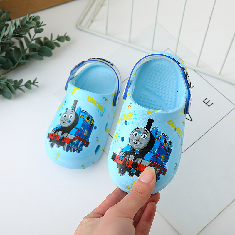 Toddlers Kids Thomas Train Beach Home Summer Slippers Shoes