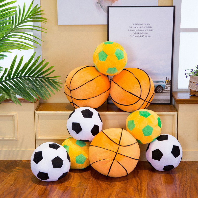 Basketball Soft Stuffed Plush Animal Doll for Kids Gift