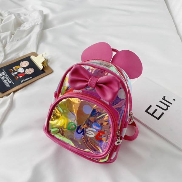 Colorful Mouse Ears Dazzle Fashion Backpack Bags for Toddlers Kids