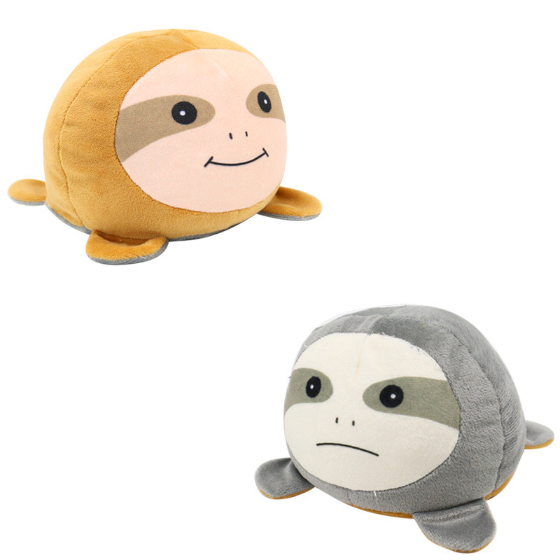 The Original Reversible Sloth Patented Design Soft Stuffed Plush Animal ...