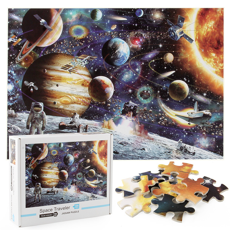 Space Stars Sky Exploration Develop Creativity Play 1000 Pieces ...