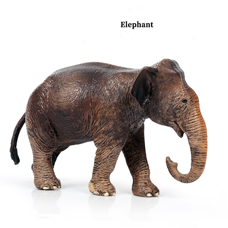 Educational Realistic Elephant Animals Figures Playset Toys