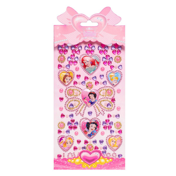 50PCS Frozen Disney Princess DIY Crystal Rhinestone Sticker Jewels Gems ...