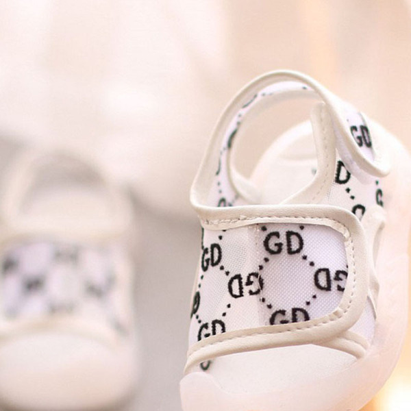 Baby Toddlers Transparent Mesh Soft Learn To Walk Sandals Shoes