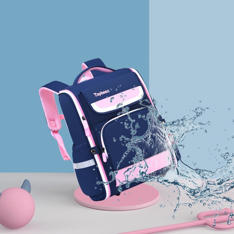 Primary School Students Leisure Schoolbag Waterproof Backpack Bag