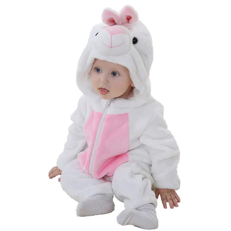 Baby Rabbit Onesie Kigurumi Pajamas Kids Animal Costumes for Unisex Baby