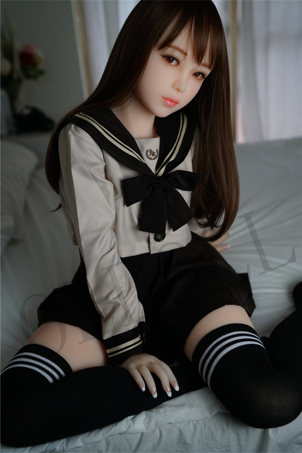 Piper Doll 1.50m Bカップ Akiraちゃん 制服付き ラブドール リアルドール シームレス EVO新骨格 高級TPE 等身大 三穴セックス ロリータ アニメ系 添い寝恋人 ...