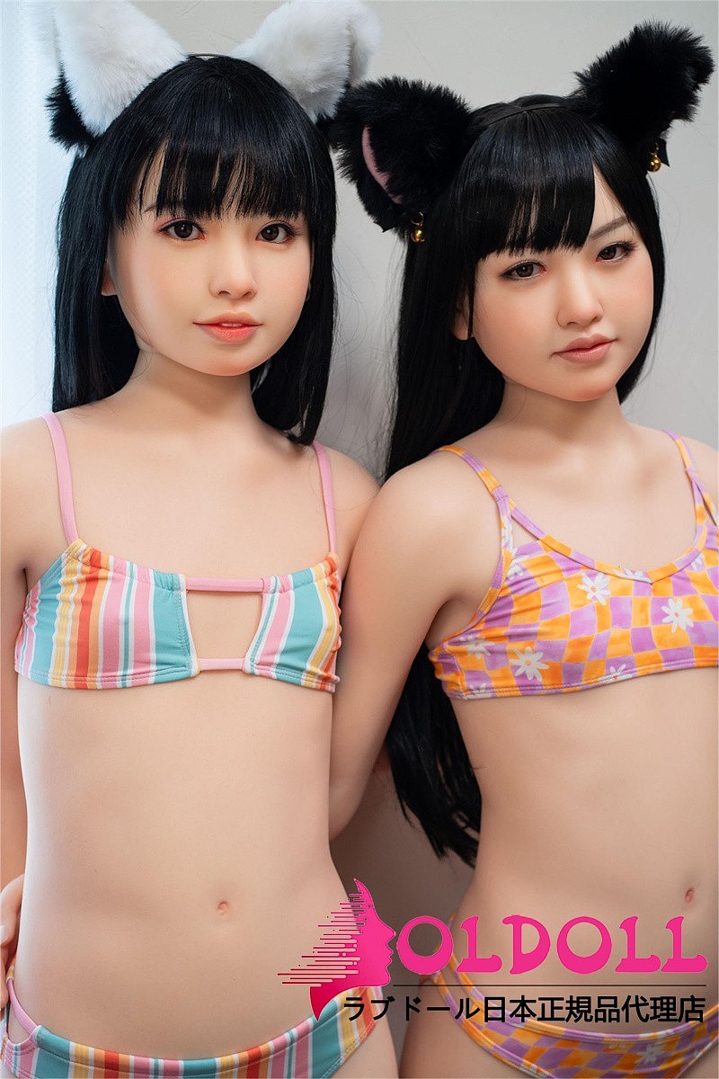 双子ドール ロリータドール J cute フルシリコン製ドール 149cm バスト平 AGD 01澪ミオ と AGD08美郁みくヘッド LL団 リアルドール ラブドール オナニー フィギュア ...