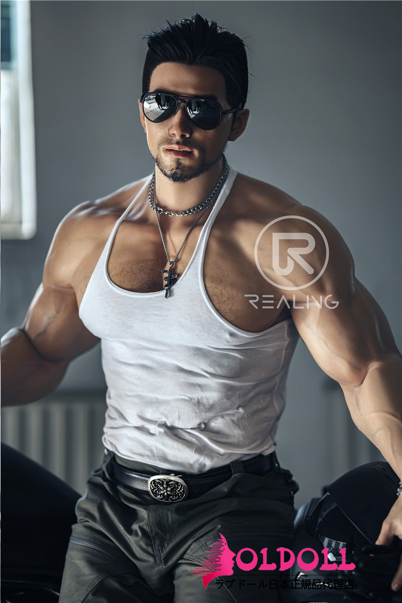 Realing 男性ラブドール 183cm 胜跃（victor） 筋肉タイプ シリコン製 等身大 リアルドール ラブドール ゲイドール gay ...
