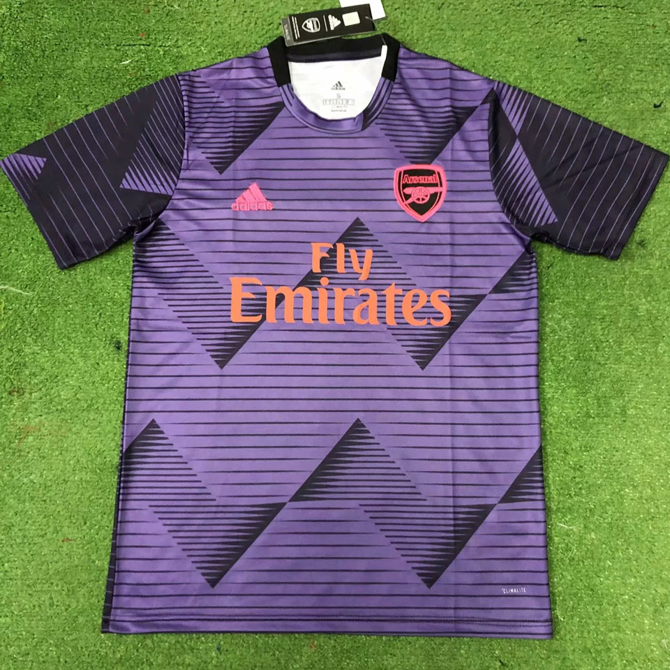 US$ 14.98 - 2019/20 Arsenal Purple Training Jersey - www.brfans.com