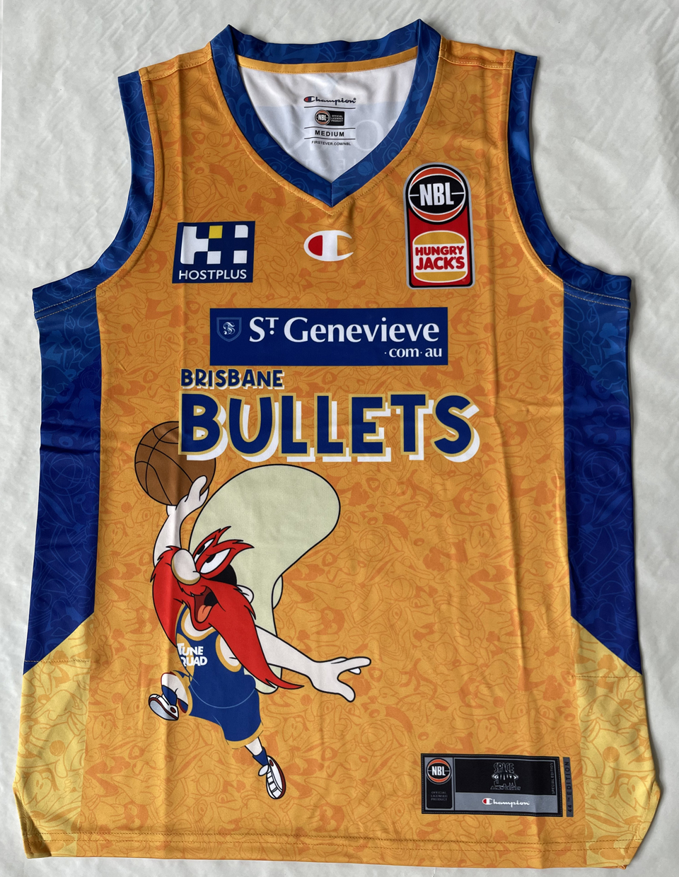 2022/23 NBL Brisbane Bullets Jersey NBL