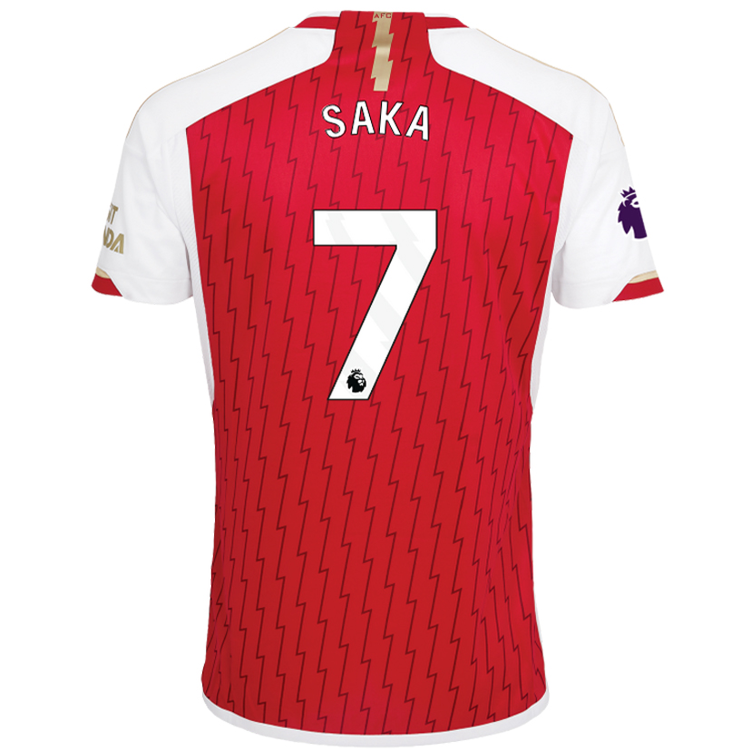 SAKA #7 ARS 1:1 Quality Home Fans Jersey 2023/24