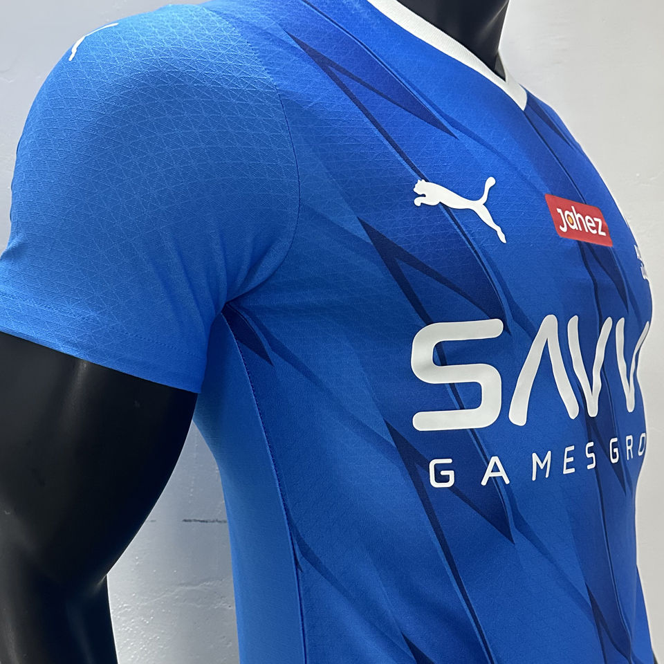 2023/24 Al Hilal SFC Home Blue Kids Soccer Jersey