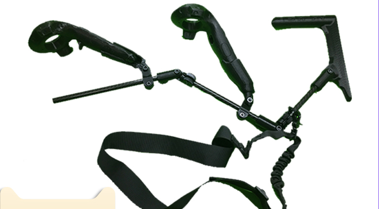 BeswinVR Magnetic VR Rifle Stock HTC VIVE