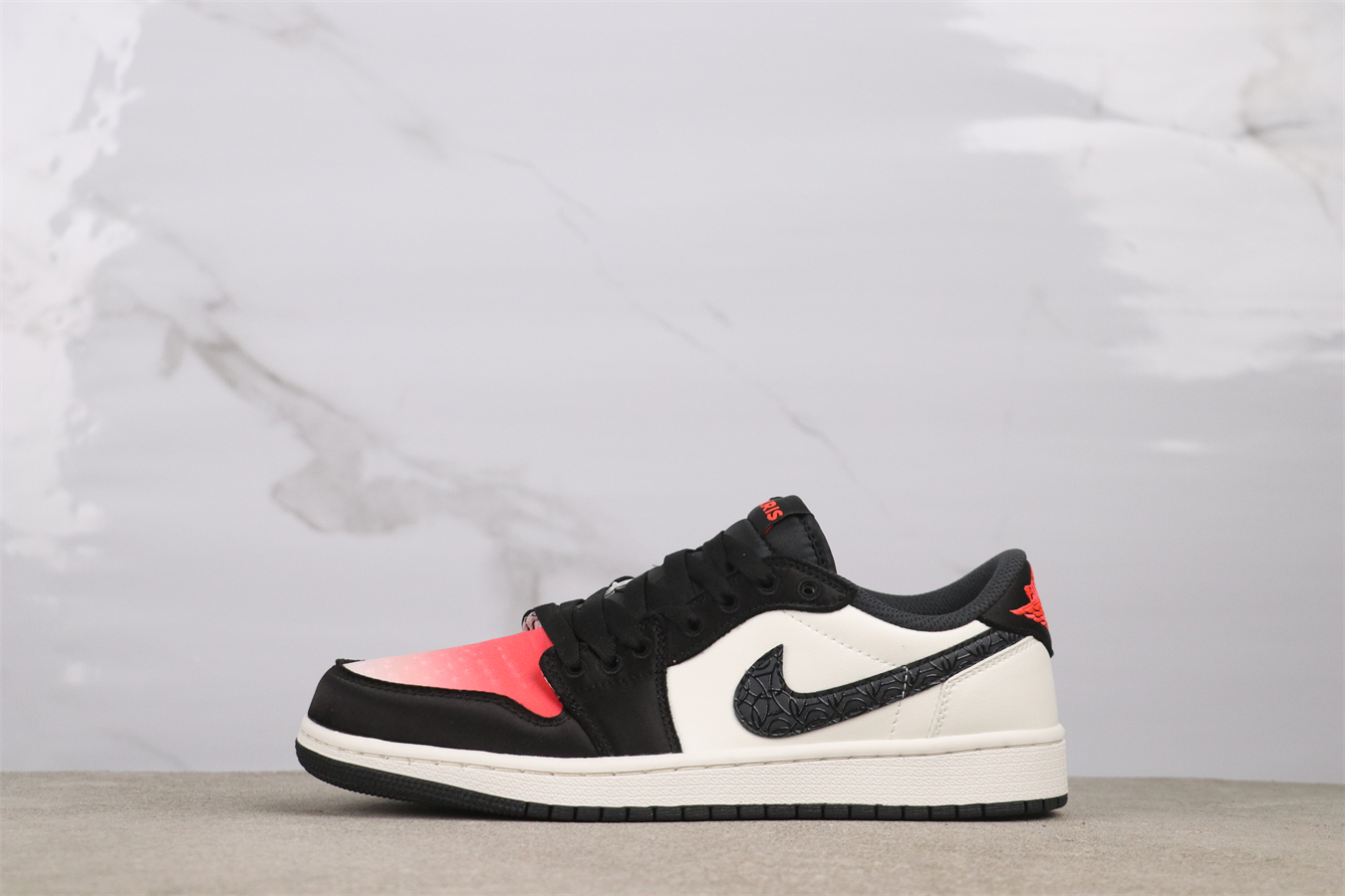 Air Jordan 1 Low OG PSG Retro Gradient Pink White Basketball Shoes ...