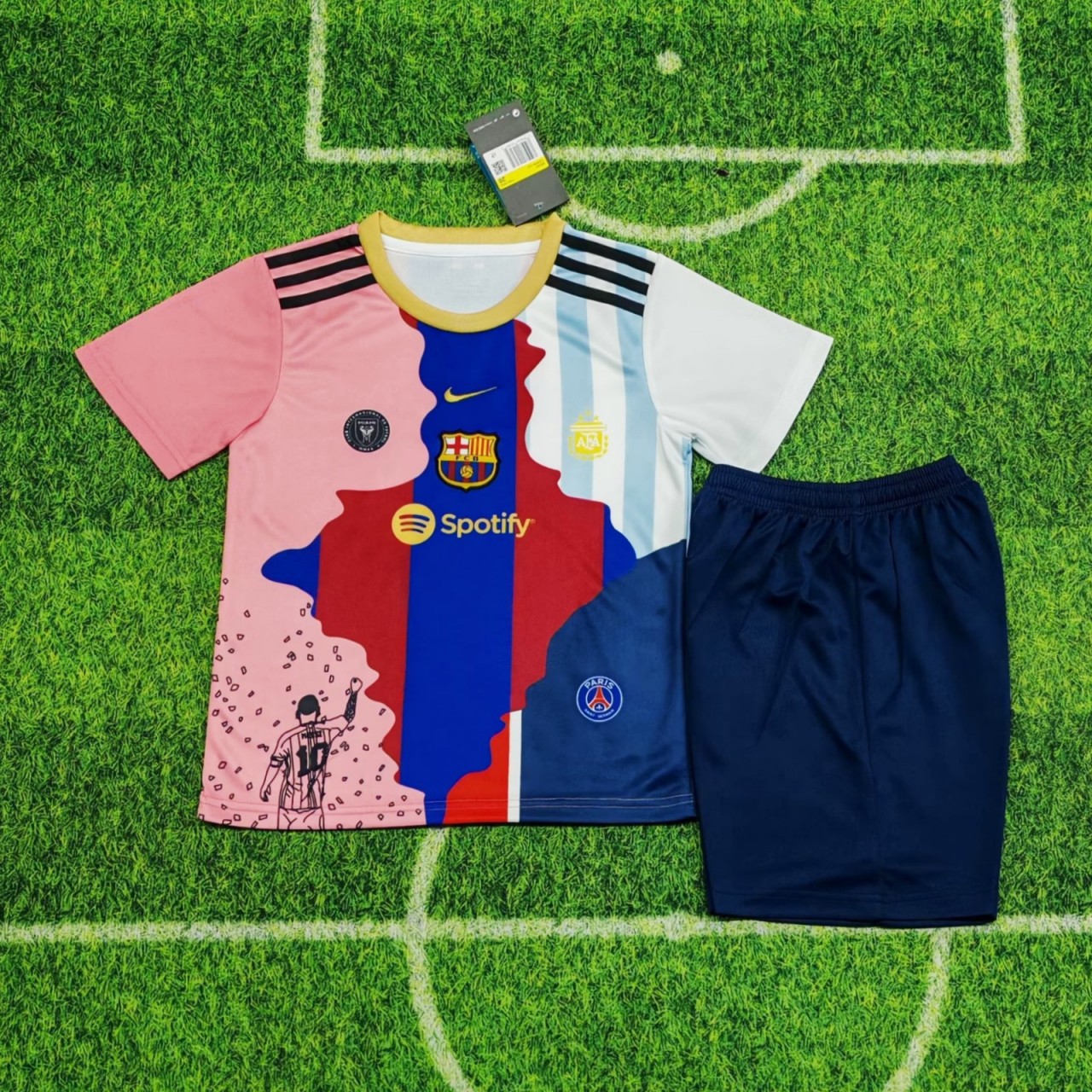 US$ 16.99 - Kids Lionel Messi Special Jersey and Short Kit - www ...